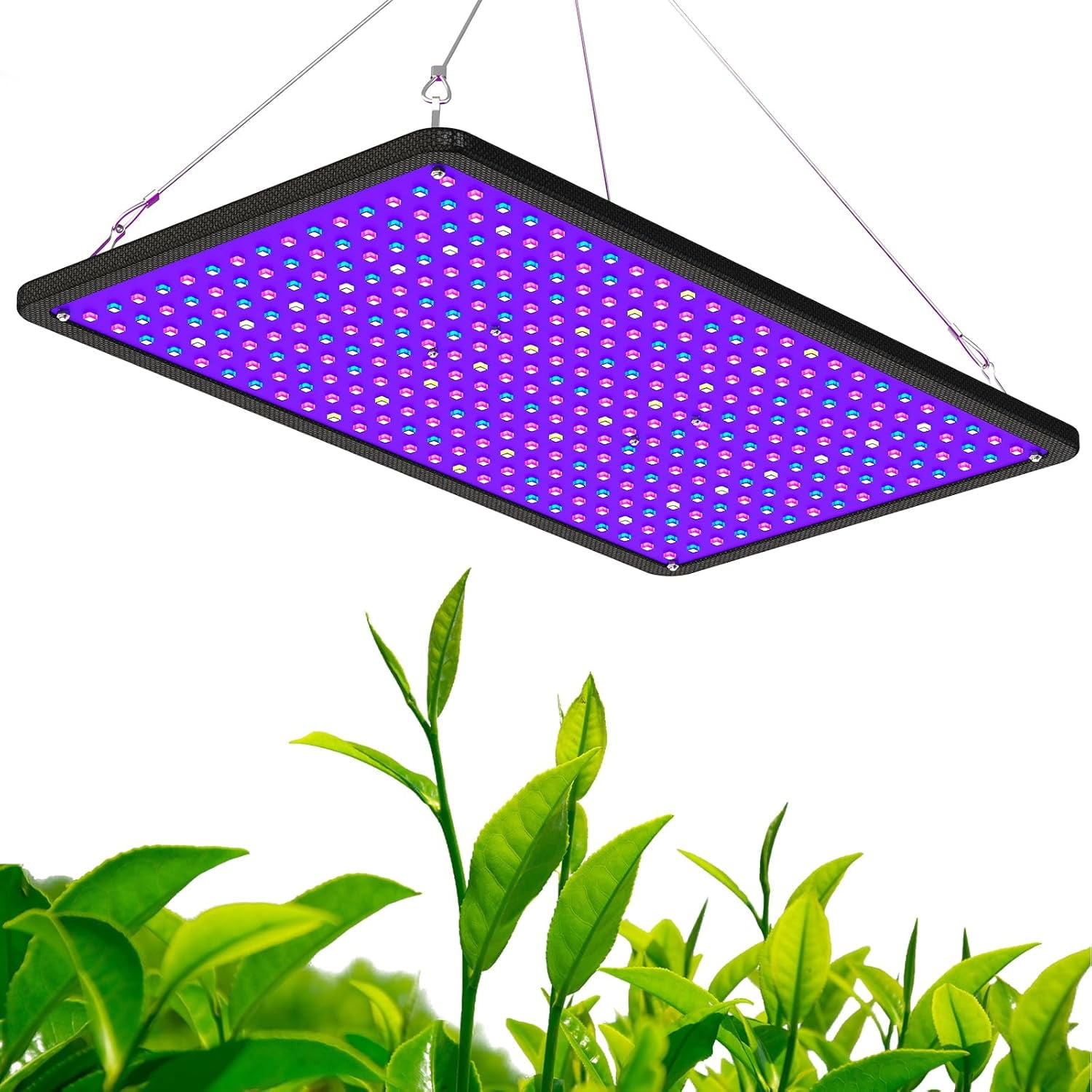 1000W LED Grow Light, Full Spectrum Plant UV-IR Included Hanging Lights ...