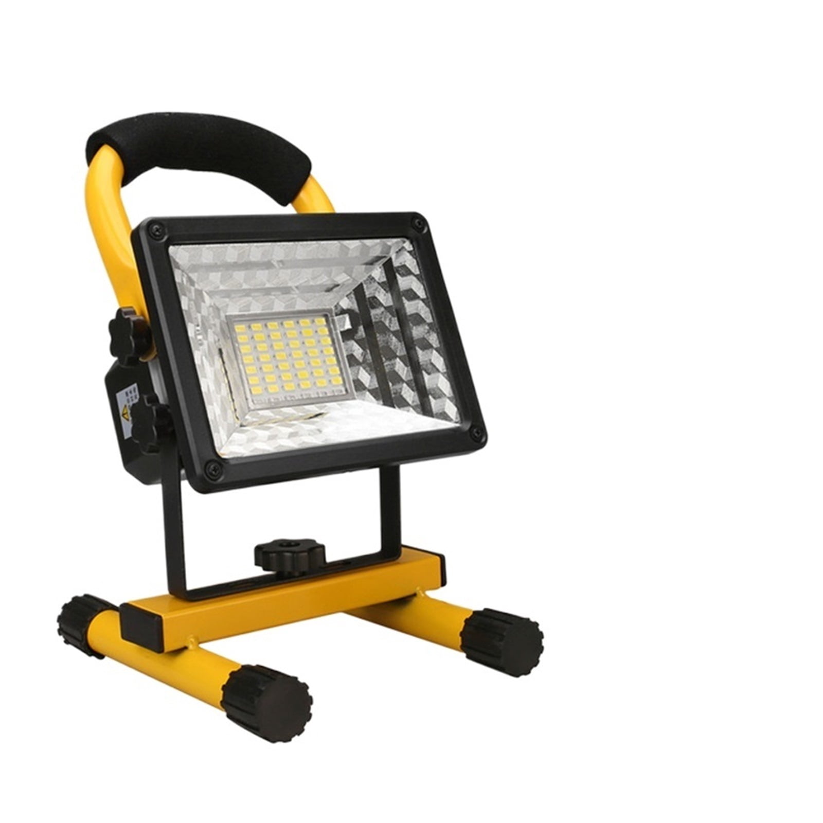 1000W LED Portable Rechargeable Solar Floodlight Spotlight Battery ...