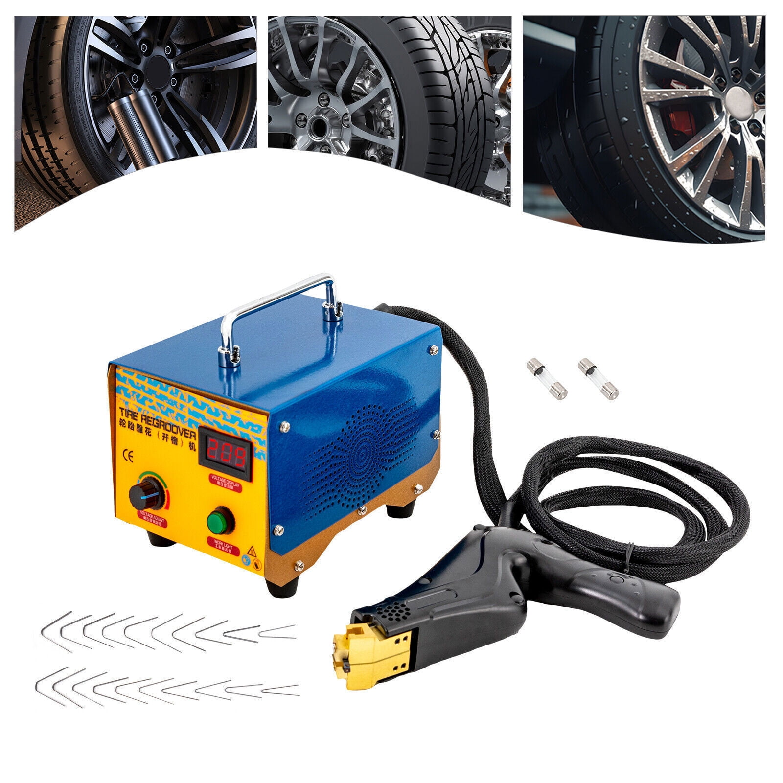 1000W Truck Tire Groover Rubber Cutter Regroover Tyre Grooving Machine ...