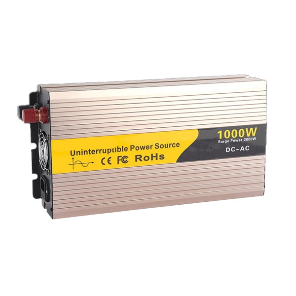1000W UPS Power Inverter 12V/24V/48V DC to 110V AC for Home, Outdoor ...