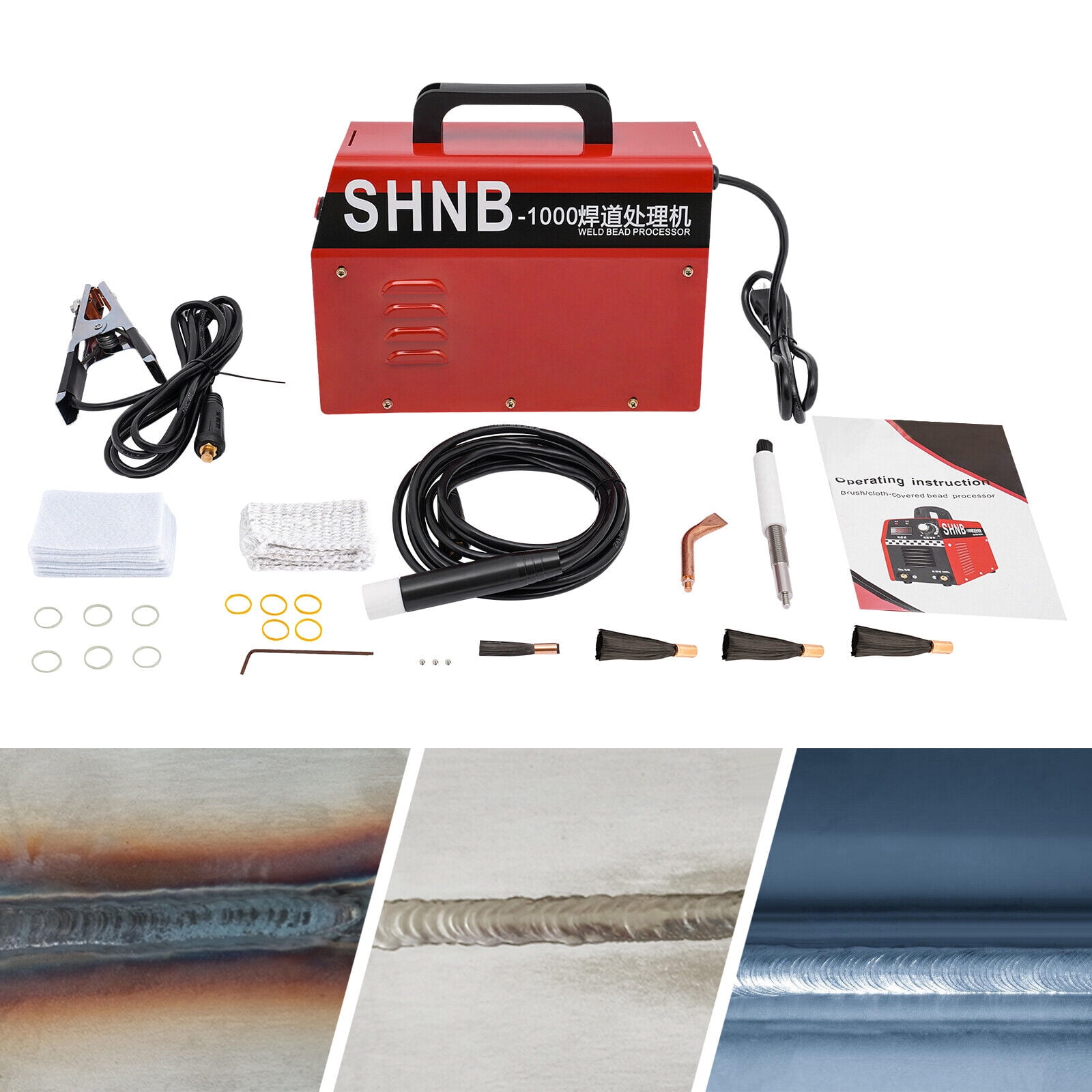 1000W Welding Bead Processor Weld Cleaning Machine For Metal/Arc ...