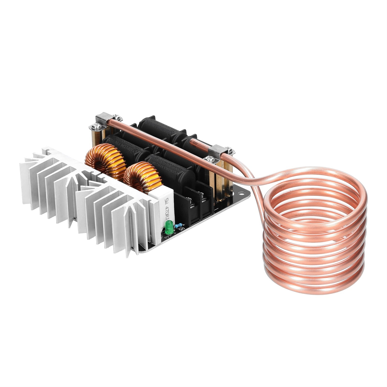 1000W ZVS Induction Heating Board Induction Heater Coil Copper Tube ...