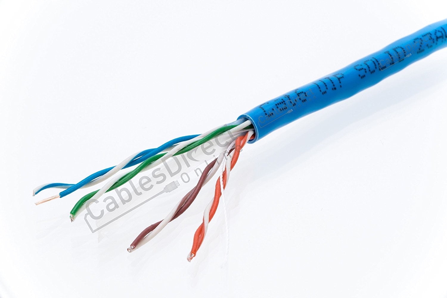 1000ft CAT6 UTP Solid 550Mhz Ethernet LAN Cable 23AWG RJ45 Network Wire ...