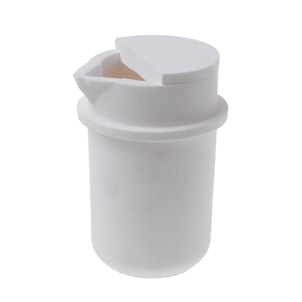 1000g Quartz Melting Crucible Cup Furnace Melting Casting Refining Gold ...