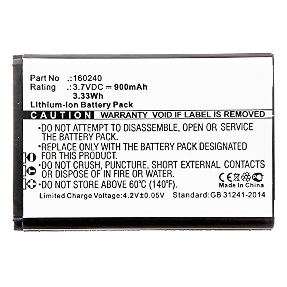 900mAh 160240 Battery for SteelSeries Arctis Pro, H, Siberia 800 ...