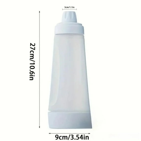 1000ml Hand Cranked Batter Mixer Bottle with Scale Batter Dispenser ...