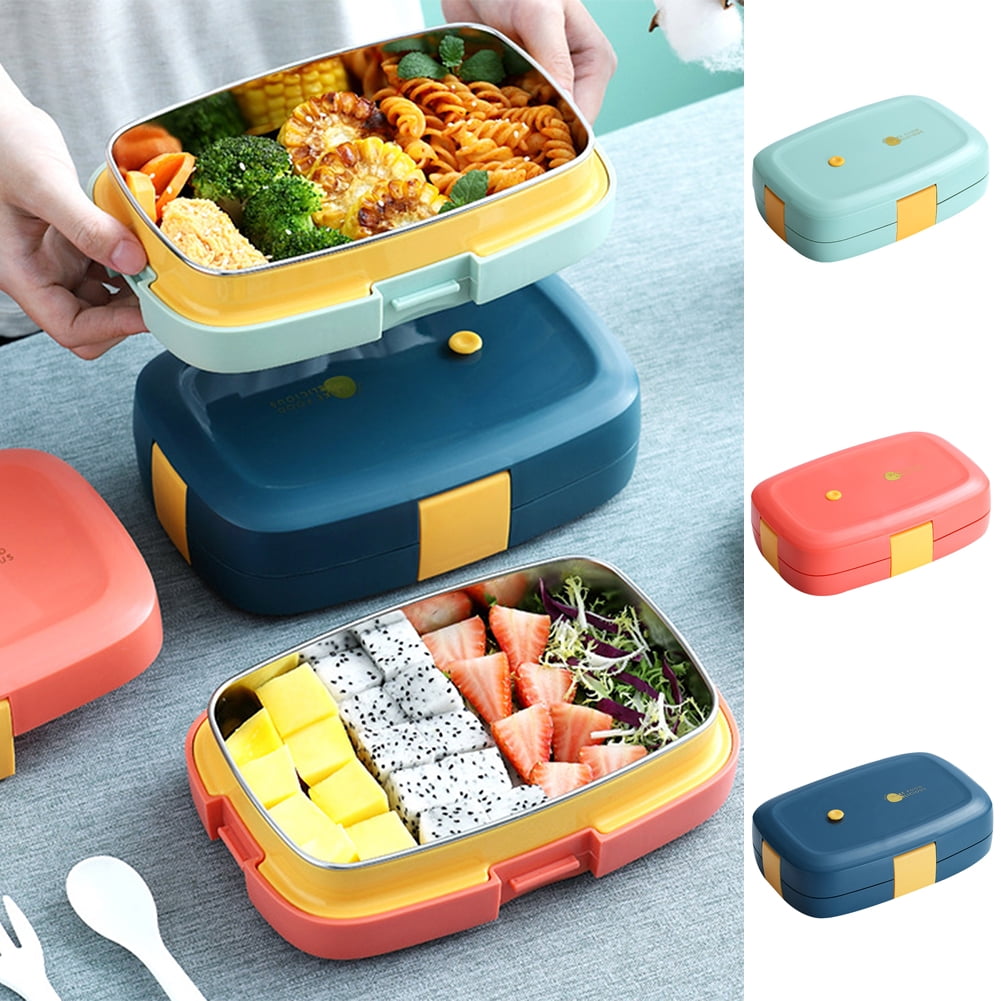 1000ml Leak-Proof Lunch Containers Stainless Steel Insulated Lunch Box ...