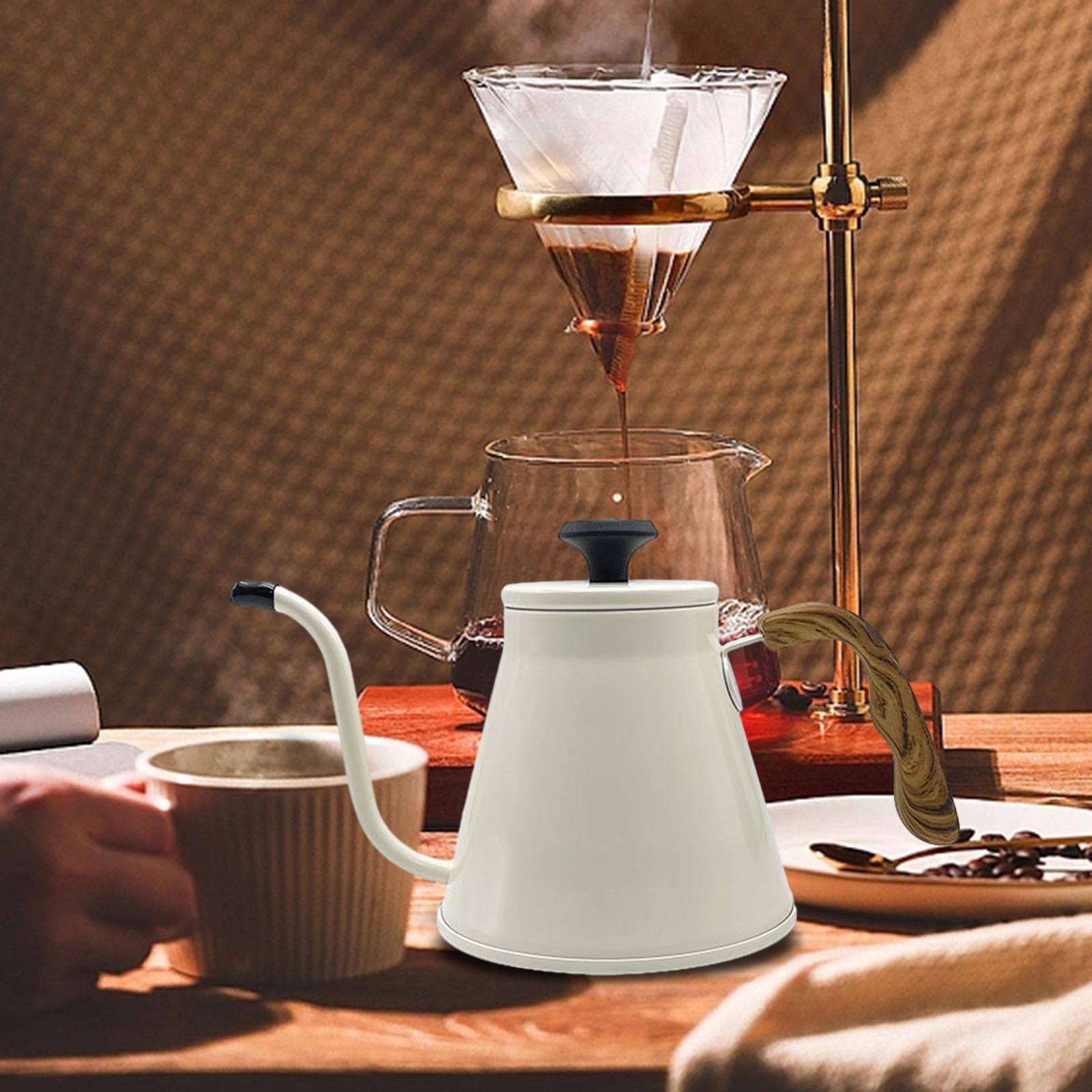 1000ml Pour over Drip Pot Durable for All Stovetops Stainless Steel ...