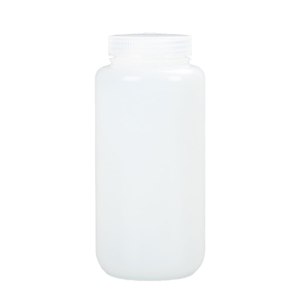 1000ml Wide Mouth Reagent Bottle Empty HDPE Plastic Bottle Dispense ...