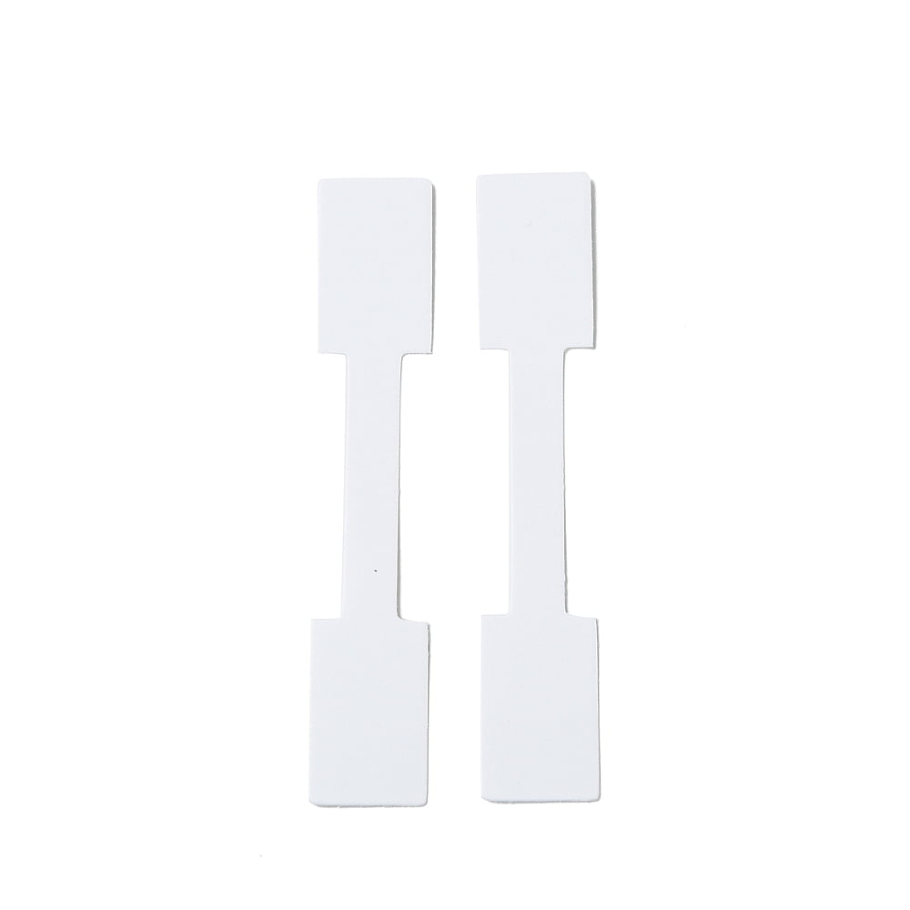 1000pc Folding Blank Paper Jewelry Price Tags Writable Adhesive Jewelry ...