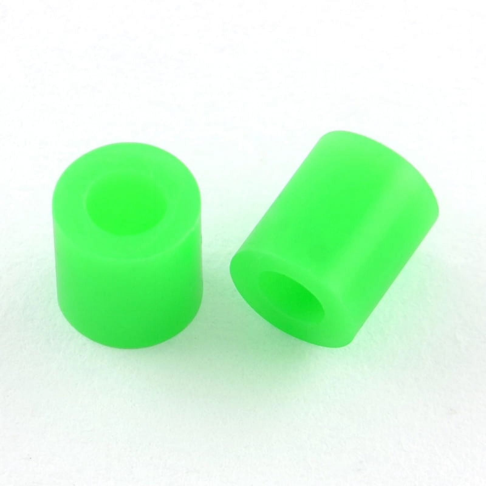 1000pc PE DIY Melty Beads Fuse Beads Refills Tube Lime 3~3.3x2.5~2.6mm ...
