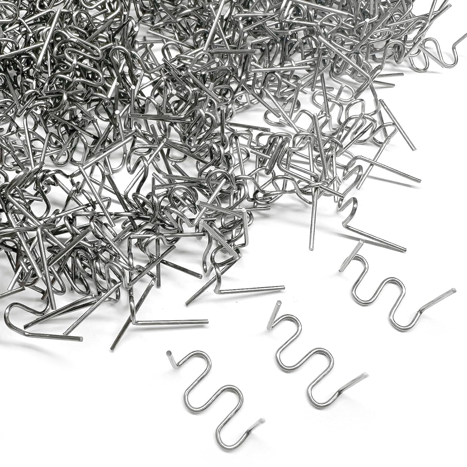 1000pcs 0.8mm Wave Hot Staples Welding Rods Supplies for Plastic Welder ...