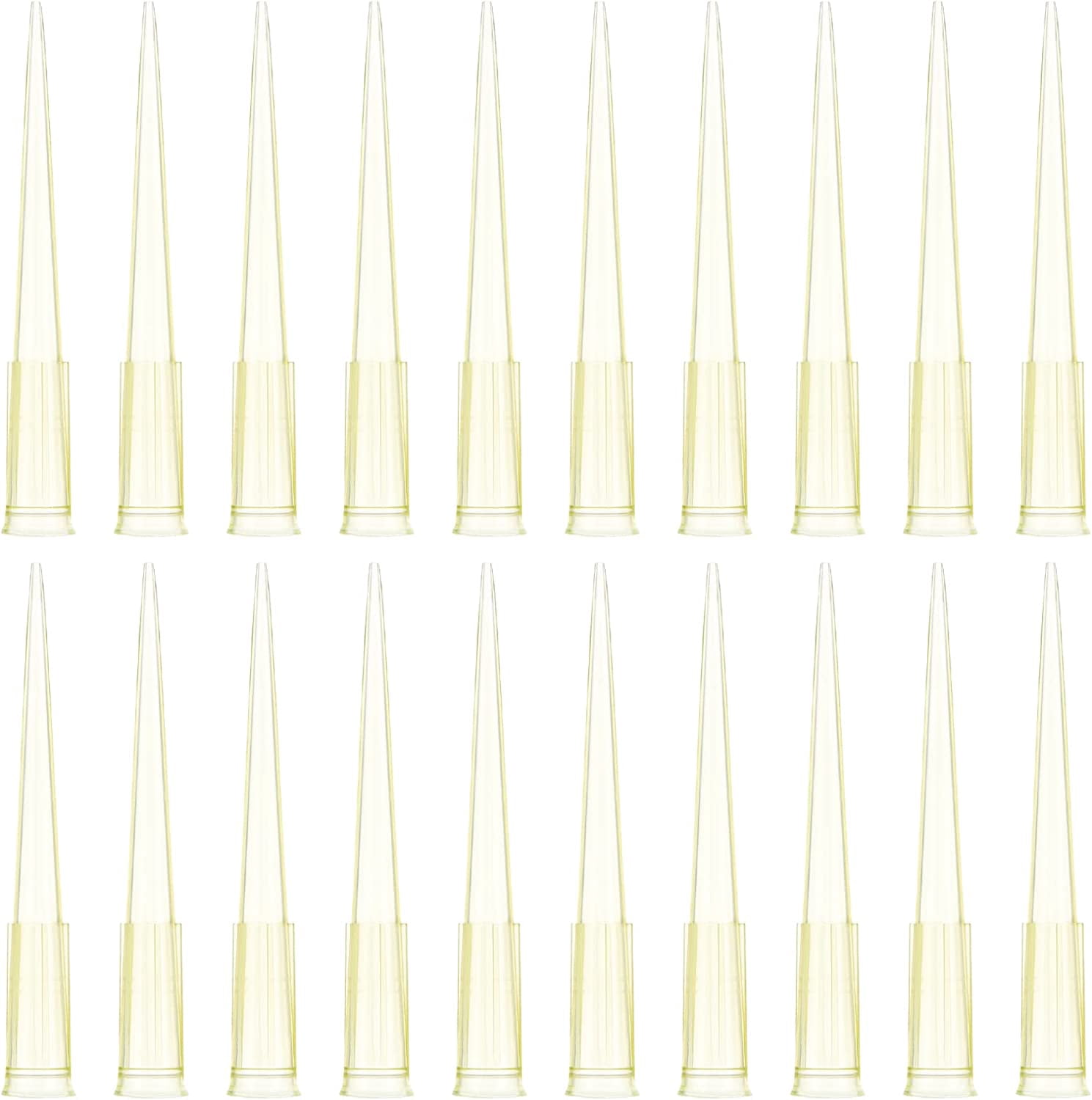 1000pcs 200ul Pipette Tips Universal Laboratory Plastic Liquid Pipette ...