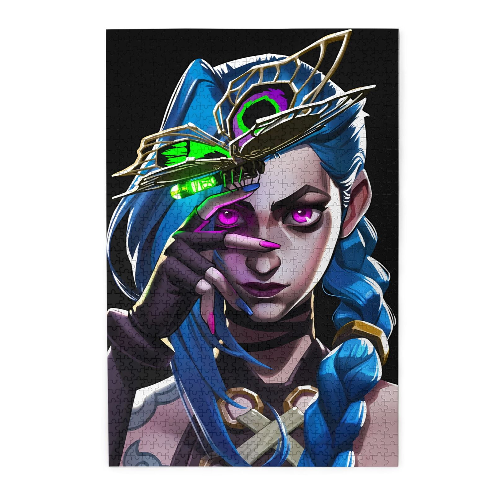 1000pcs A-Rcane Jinx Jigsaw Puzzles Cartoon Anime Picture Puzzle ...