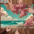 A 1000pcs Adult Mini Jigsaw Puzzle with a Floral World Design - Scratch ...