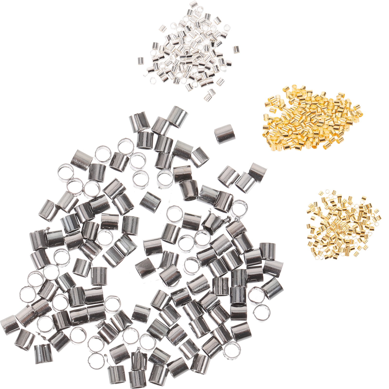 1000pcs Diy Crimps Beads for Jewelry Making Jewelry Beads Materials ...