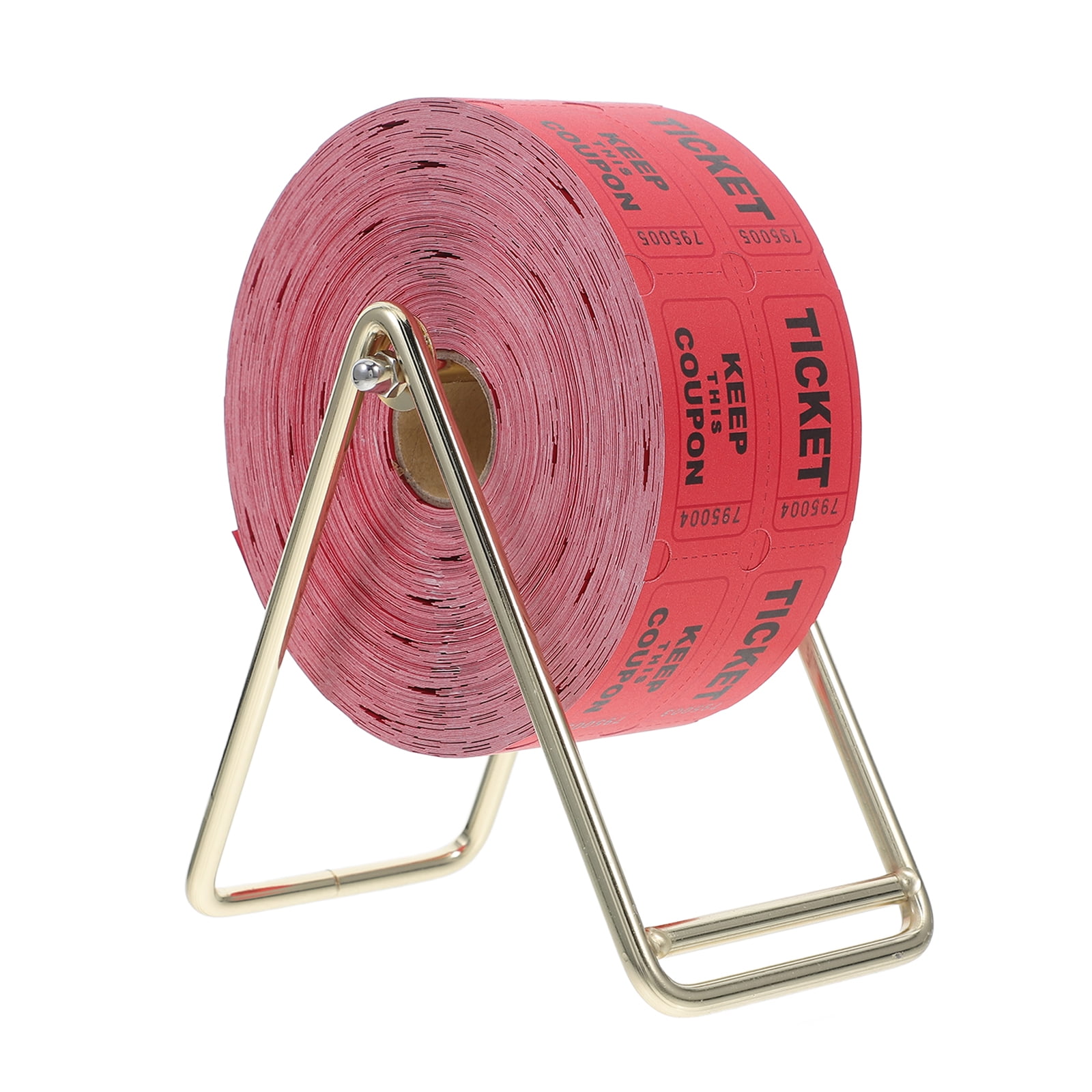 1000pcs Double Rolls Tickets Carnival Roll Tickets with Stand Classroom ...