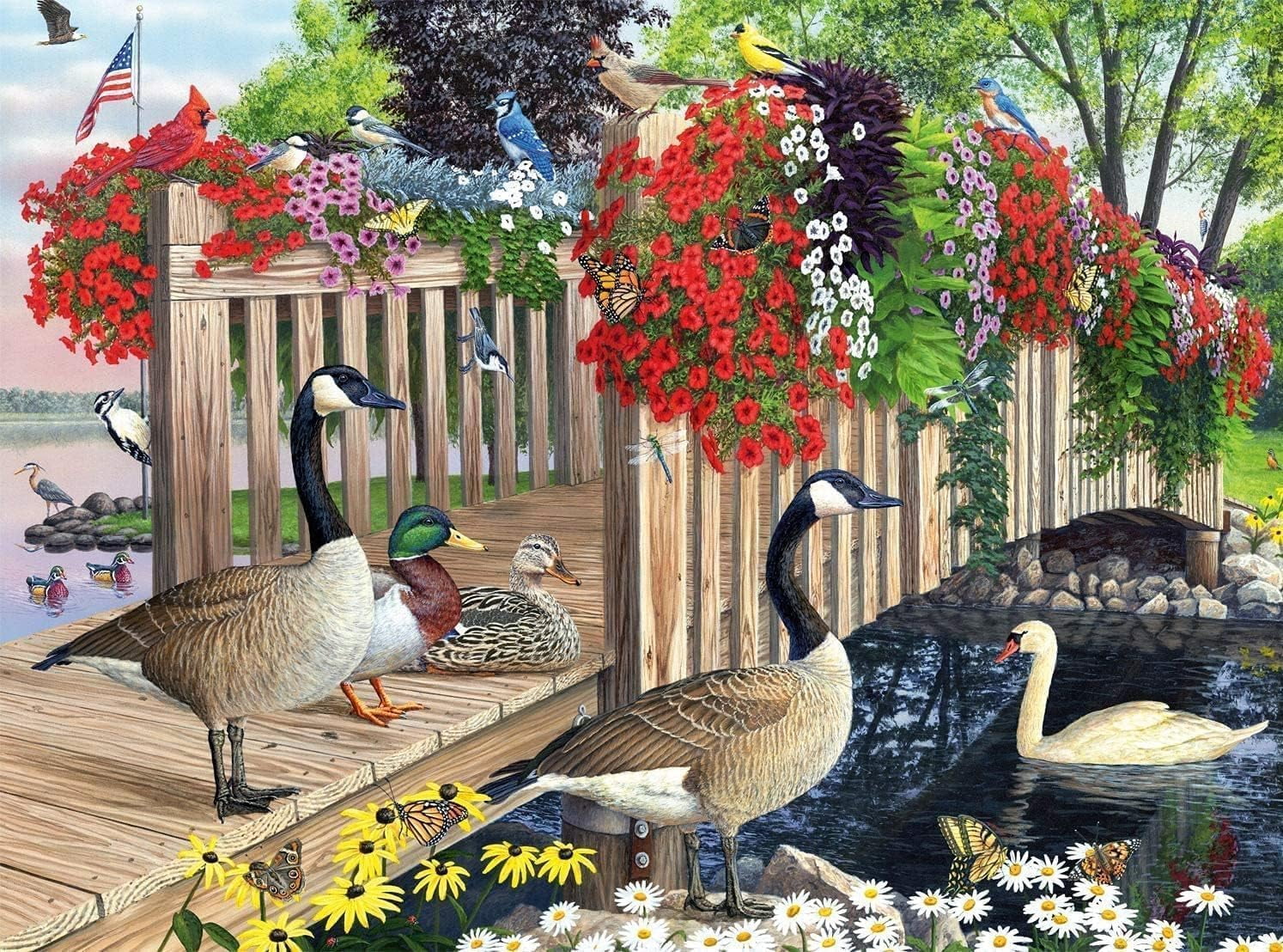 1000pcs Jigsaw Puzzles for Adults -Duck Jigsaw - Nature's Blessing ...