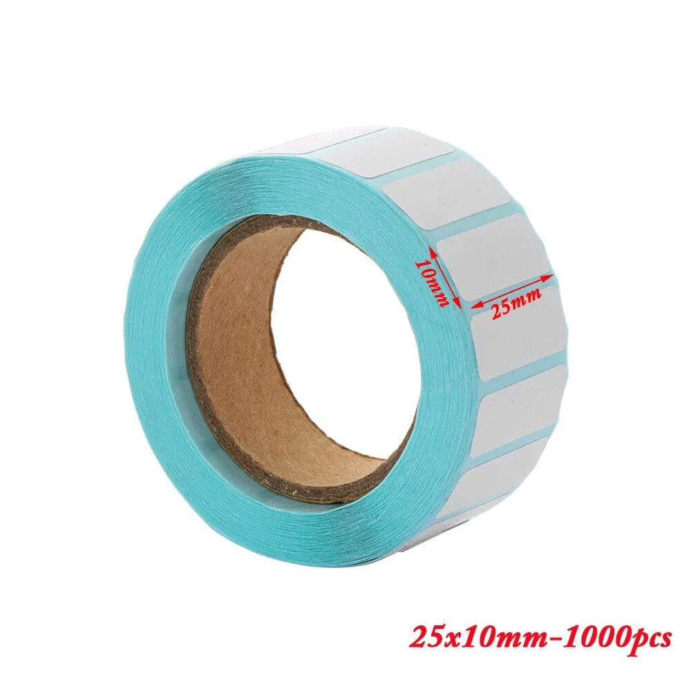 1000pcs/Roll Adhesive Thermal Label Sticker Paper Supermarket Price ...