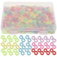 1000pcs S Clips Rubber Band Clips Rubber Band Bracelet Clips DIY Rubber ...