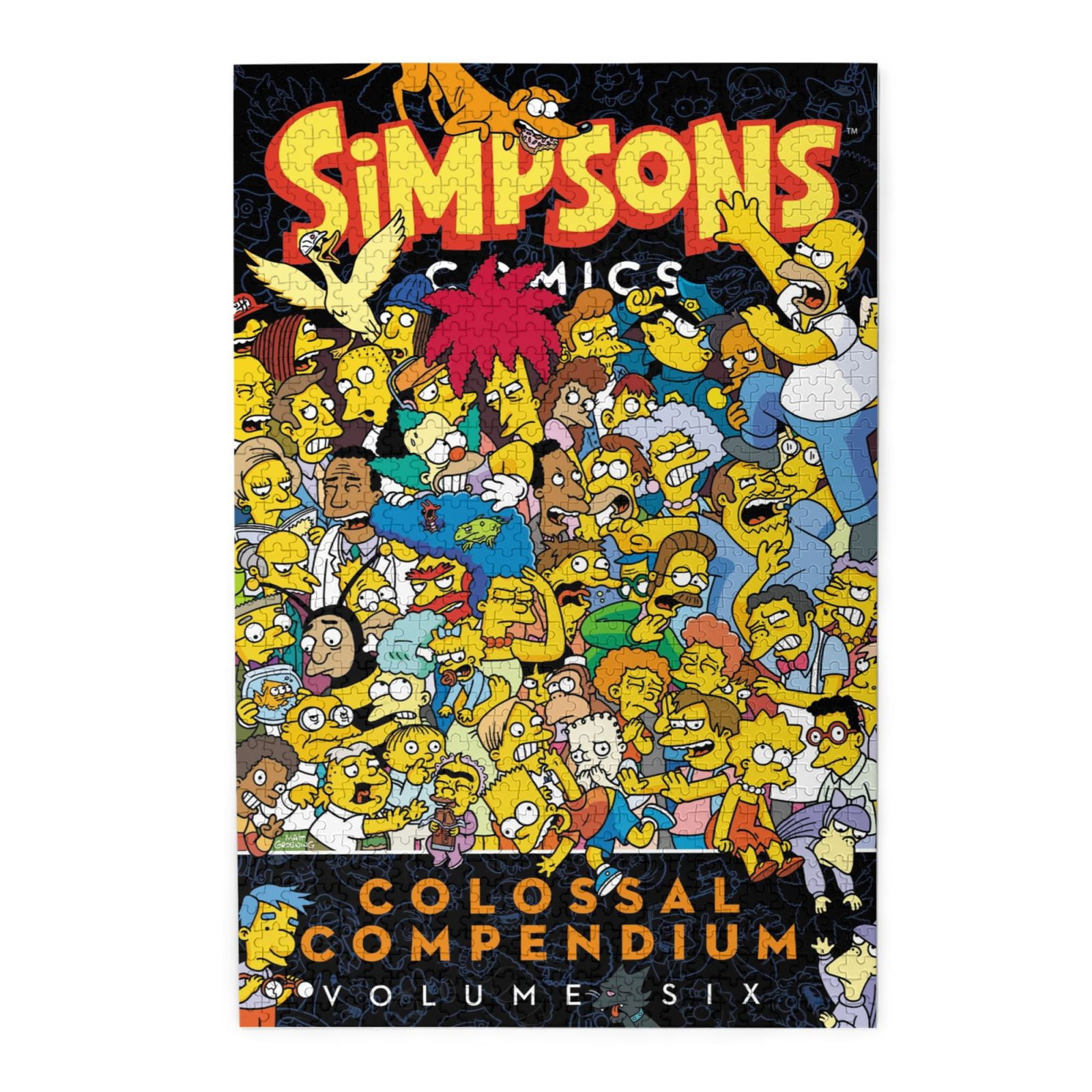 1000pcs Simpsons Jigsaw Puzzles Cartoon Anime Picture Puzzle Birthday ...