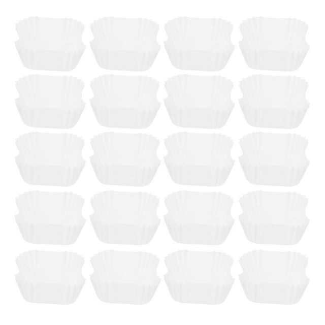 1000pcs Square Paper Liners For Muffins Cupcakes Disposable Small ...