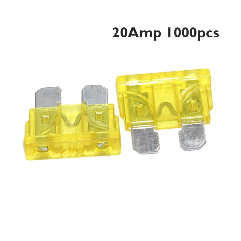 1000pcs Standard Fuse – 5/10/15/20/30/40AMP – Regular APR/ATO (Open ...
