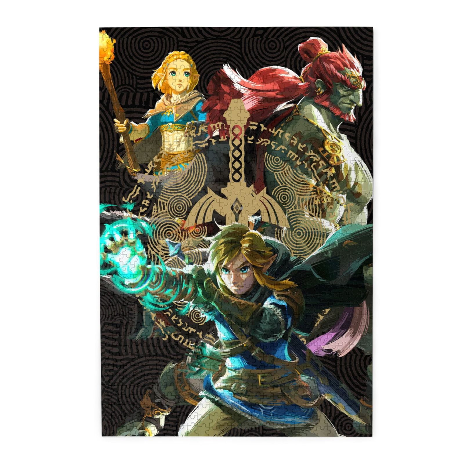 1000pcs Tears Of Kingdom Zelda Personalized Wooden Puzzle Novelty ...