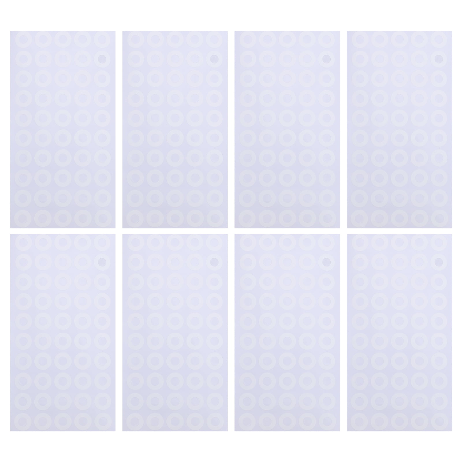 1000pcs White Hole Reinforcement Stickers Round Self-Adhesive Paper ...