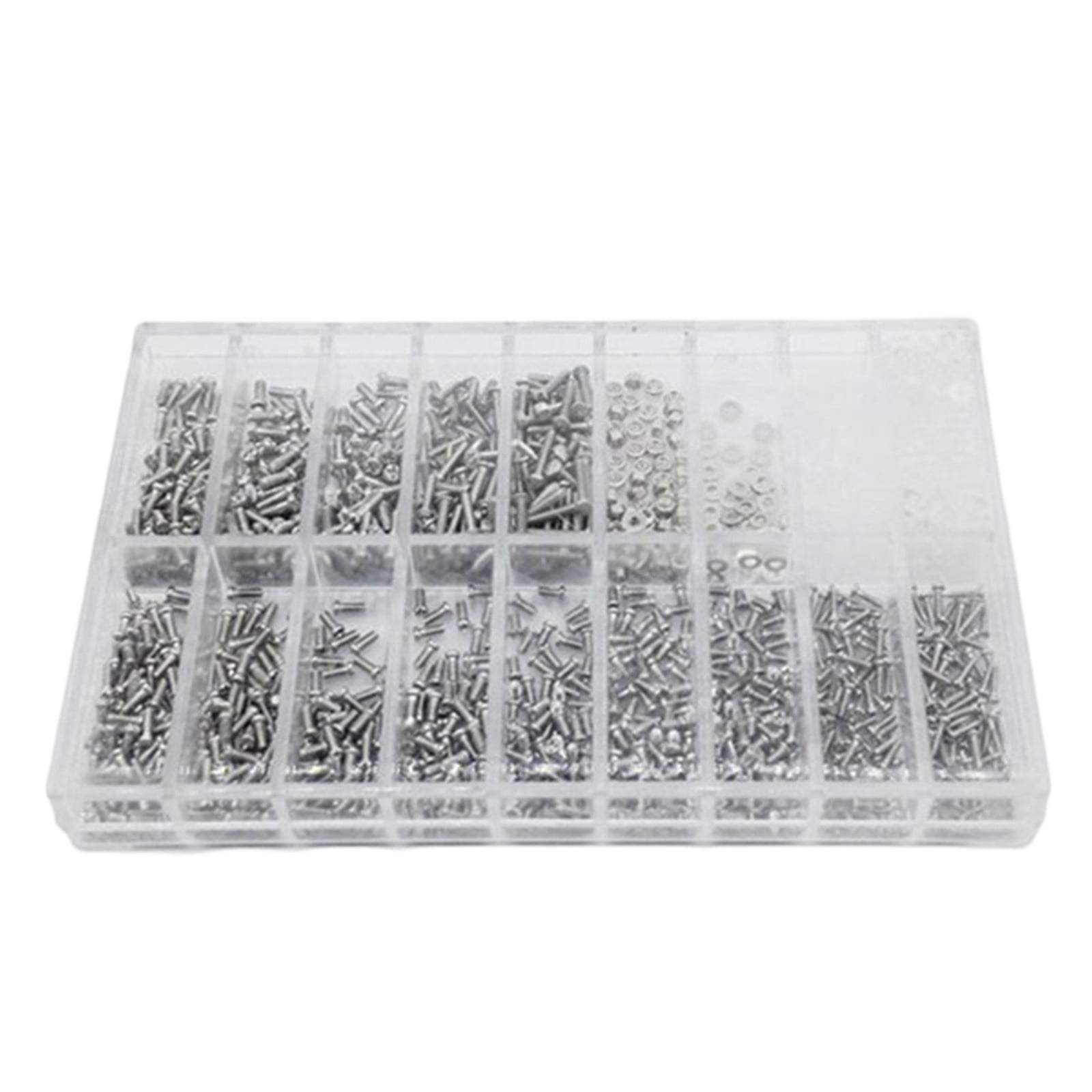 1000pcs/box Eyeglasses Sunglasses Repair Kit Tool Glasses Screwdriver ...