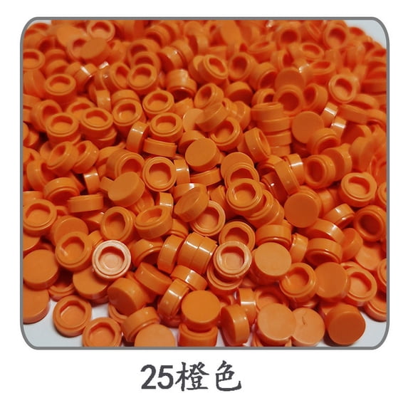 1000pcs/lot Tile 1x1 Round 98138 Special Brick MOC Building Block Small ...