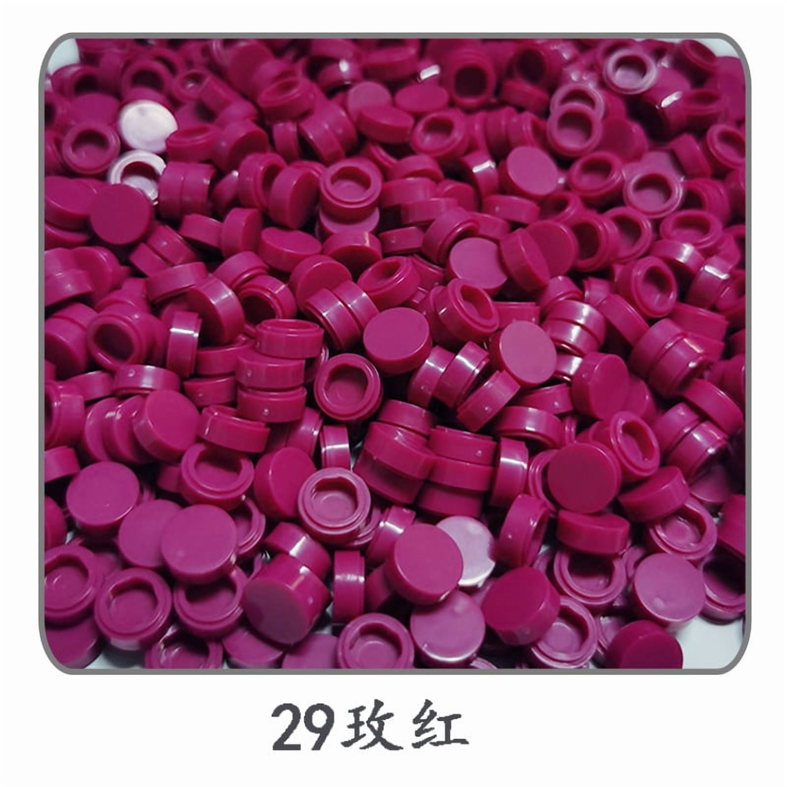 1000pcs/lot Tile 1x1 Round 98138 Special Brick MOC Building Block Small ...