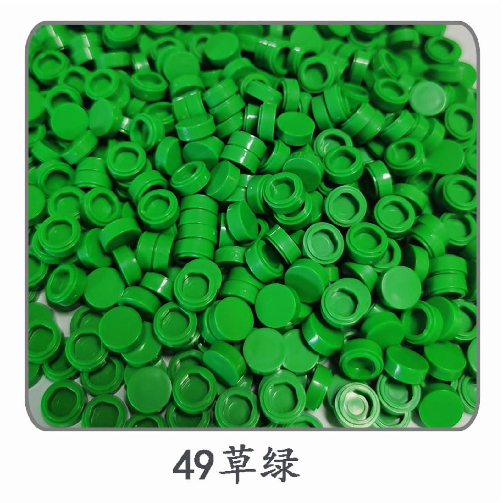 1000pcs/lot Tile 1x1 Round 98138 Special Brick MOC Building Block Small ...