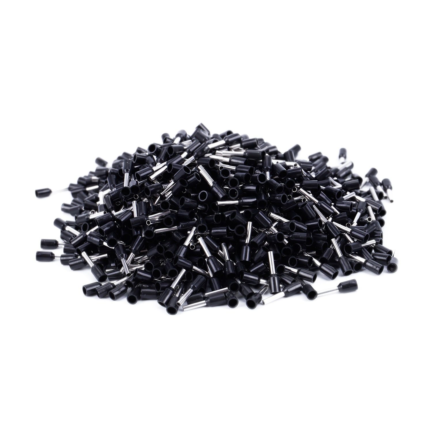 1000x Crimp Terminal Pre Insulated Ferrule E1008 18AWG 1.0mm2 Silver ...