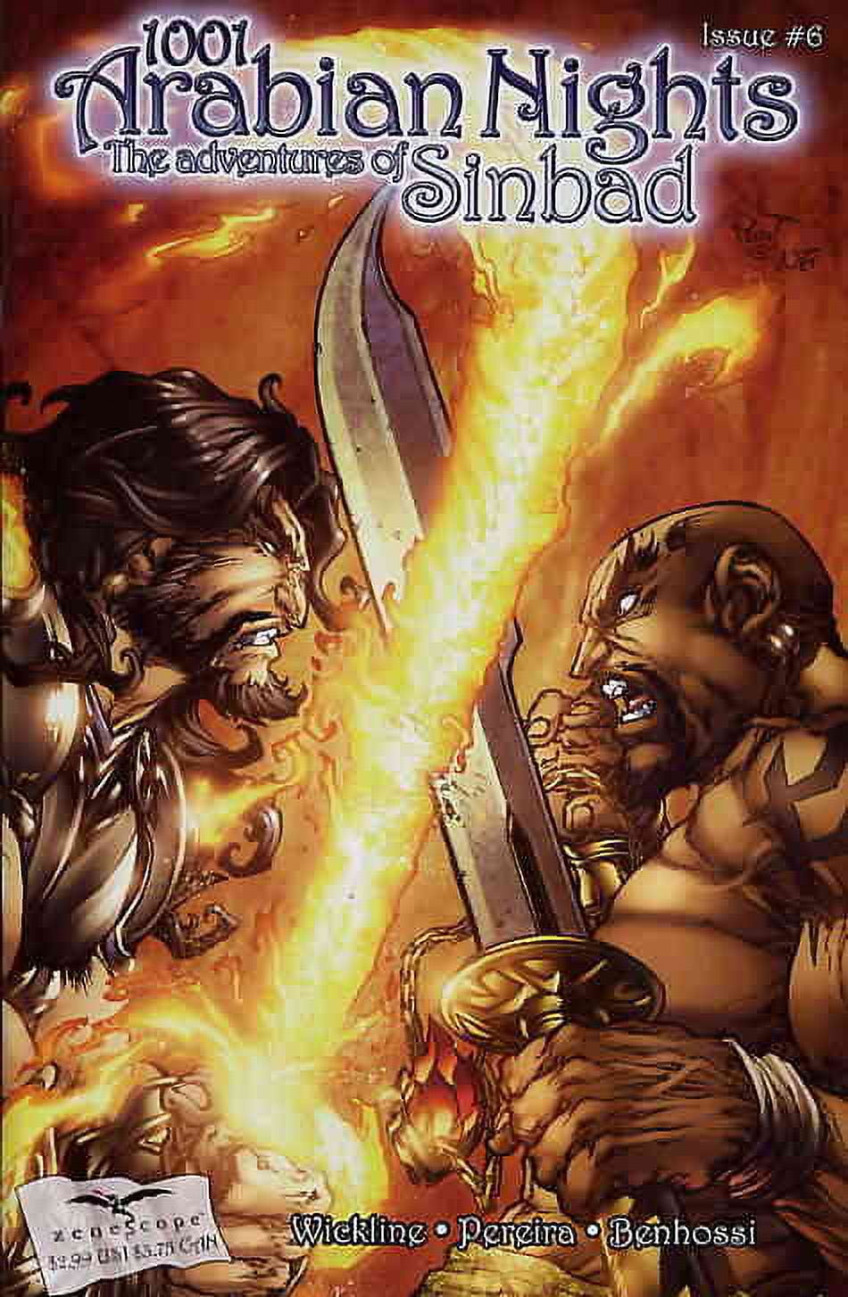 1001 Arabian Nights: The Adventures of Sinbad #6A VF ; Zenescope Comic Book - Walmart.com