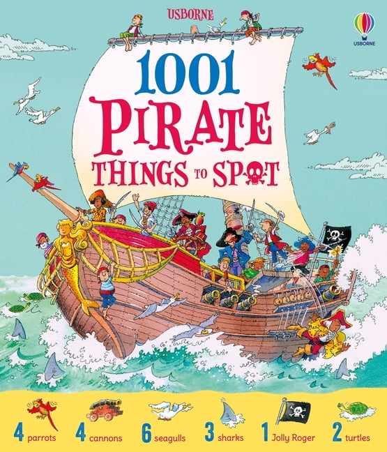 1001 Things to Spot 1001 Pirate Things to Spot, (Hardcover) - Walmart.com