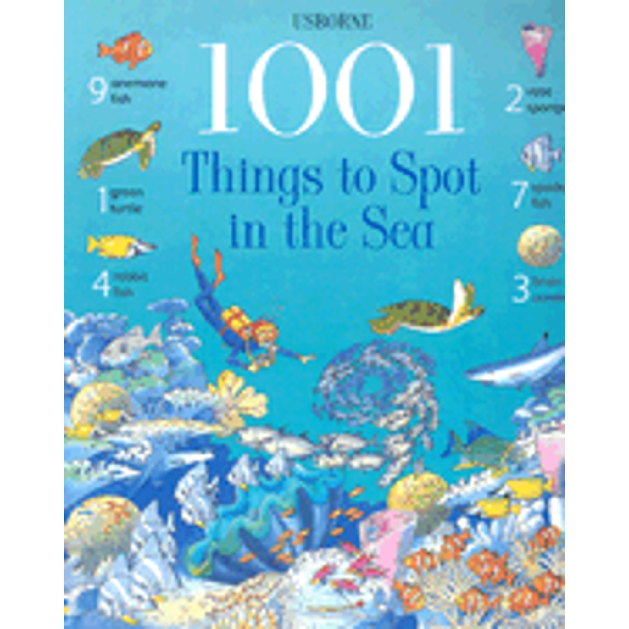 Pre-Owned 1001 Things to Spot in the Sea (Paperback 9780794502294) by ...