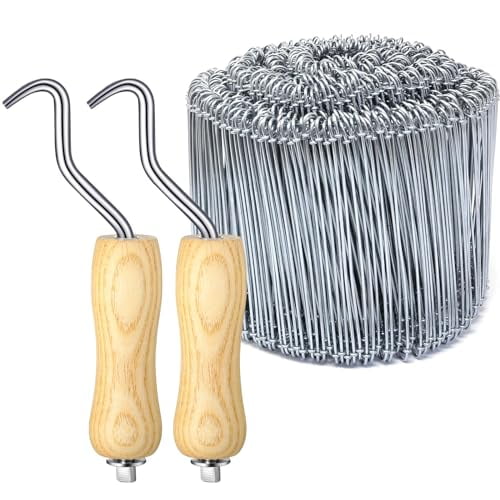1002 Pcs Tie Wire and Wire Twister Set 1000 Pcs 6 Inch 16 Gauge Double ...