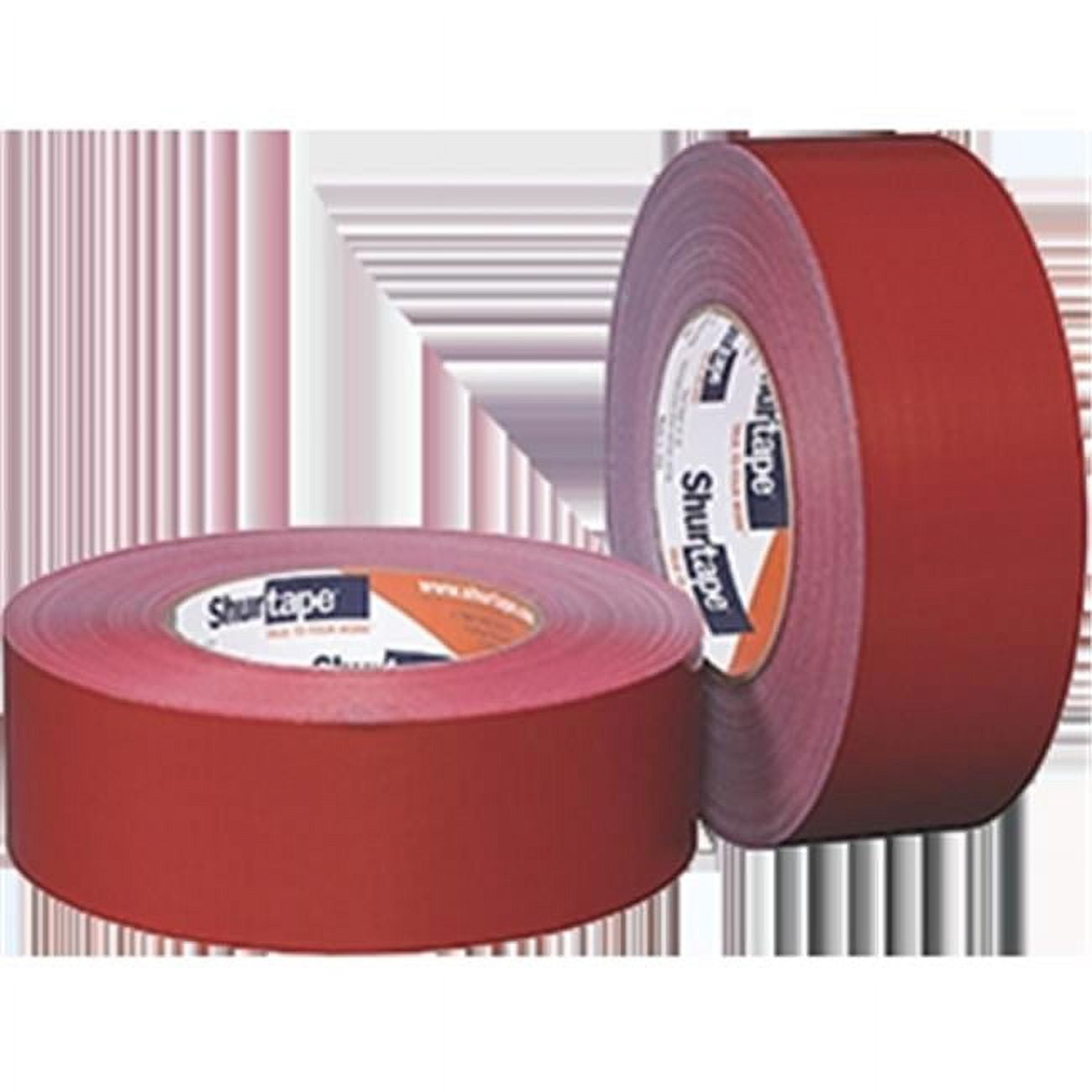 100526 Pc667 48 mm. x 55 m. Red 14 Day UV Resistant Cloth Duct Tape ...
