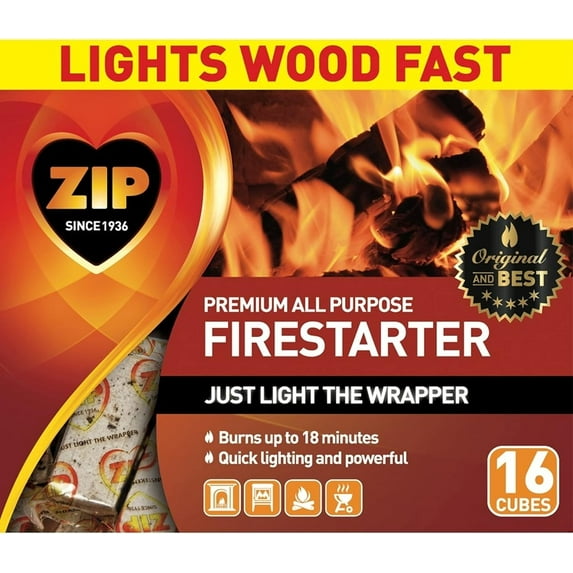 100537048 All Purpose Firestarter Cubes 16 Count, White Label - Walmart.com