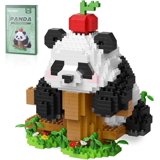1006-Piece Panda Micro Building Blocks – Mini Panda Bricks Animal ...