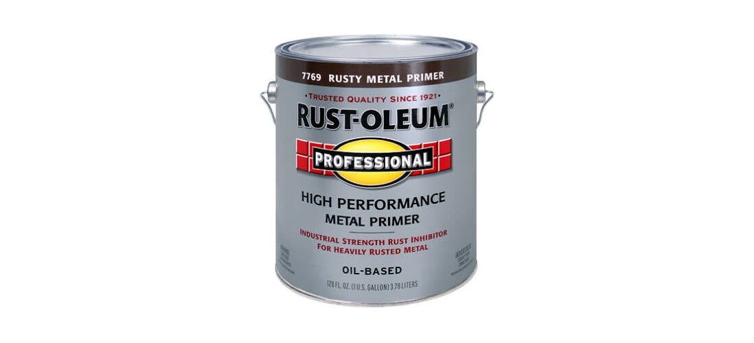 Rust-Oleum Professional VOC Rusty Metal Primer, Red, 1 Gal. K7769402 ...