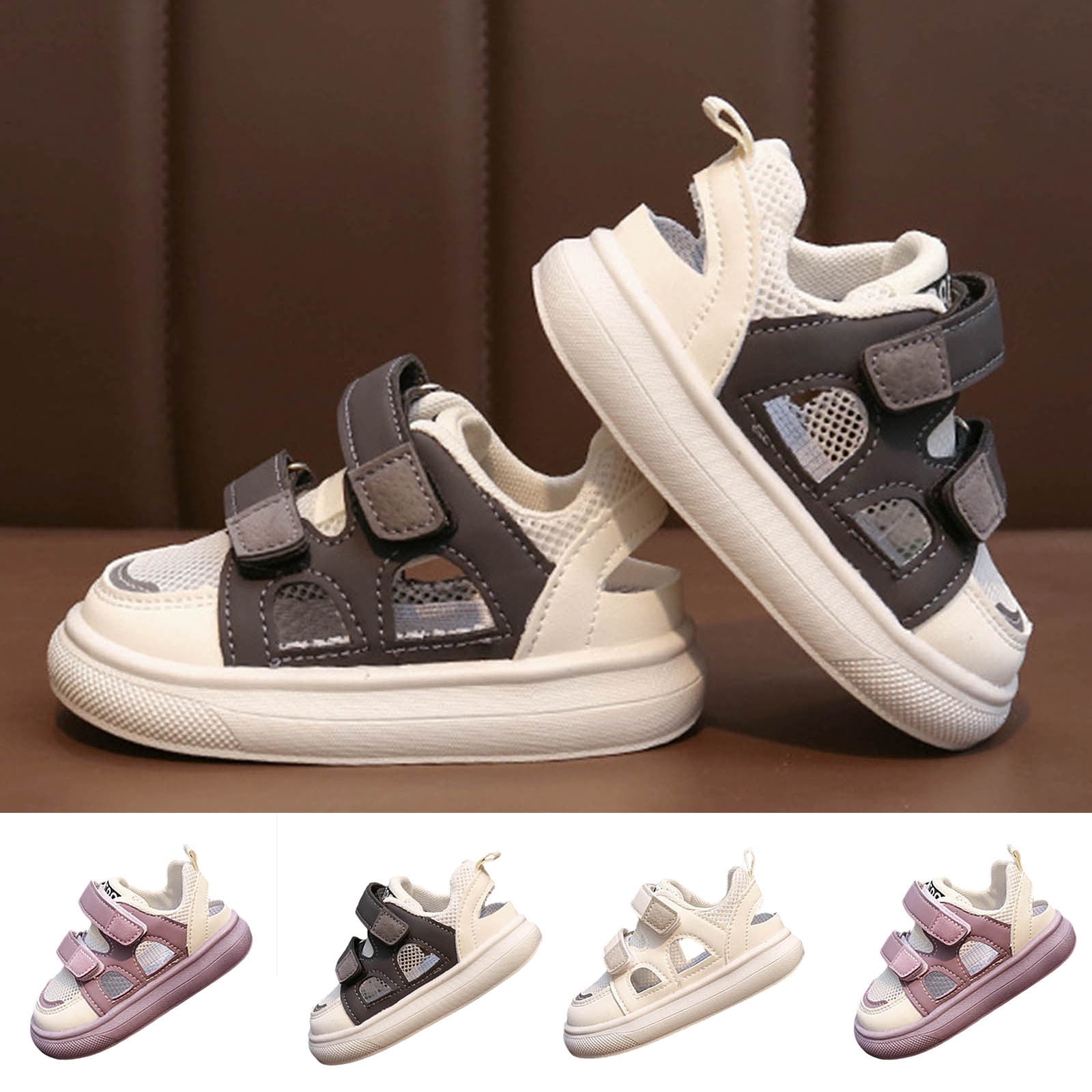 1007 Big Kids Boys Sandals Summer Soft Bottom Open Toe Hollow Out ...