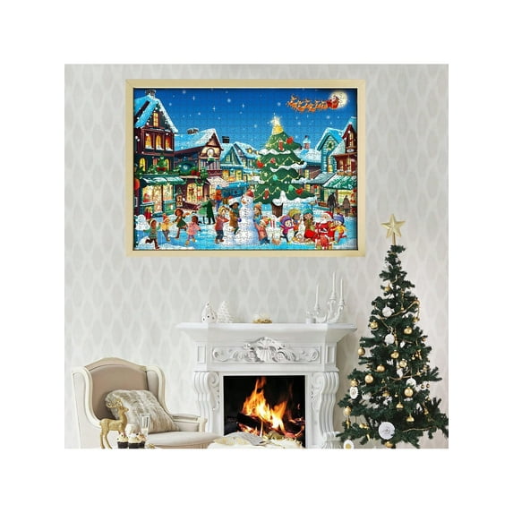 1008 Pcs Christmas Jigsaw Puzzle Advent Calendar 2025 - Holiday Snow ...