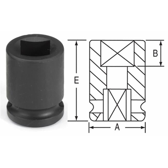 1009FP .38 Inch Drive X 9-32 Inch Square Female Pipe Plug Socket ...