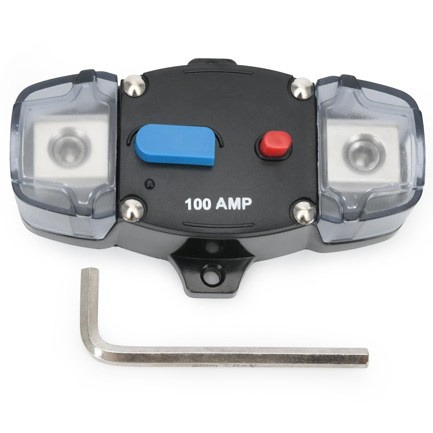 100A 12-48 Volt DC Self Recovery Circuit Breaker with Manual Reset ...