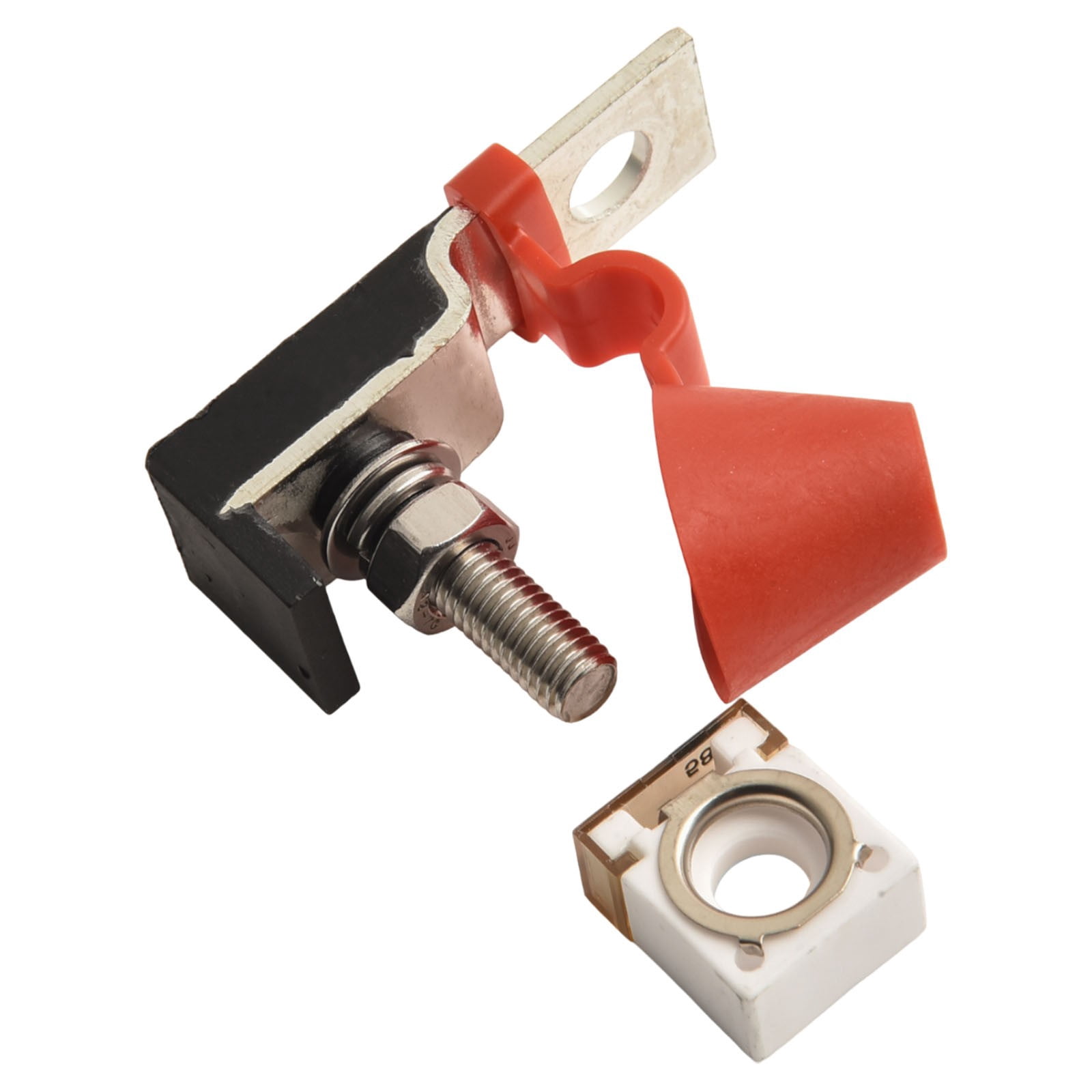 100A 150A 200A 250A 300A Battery Fuse Holder Fuse Coil Square High ...