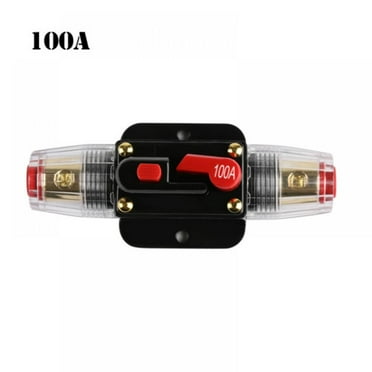 Nilight 150A Inline Circuit Breaker Resettable 12-24V DC Manual Reset ...