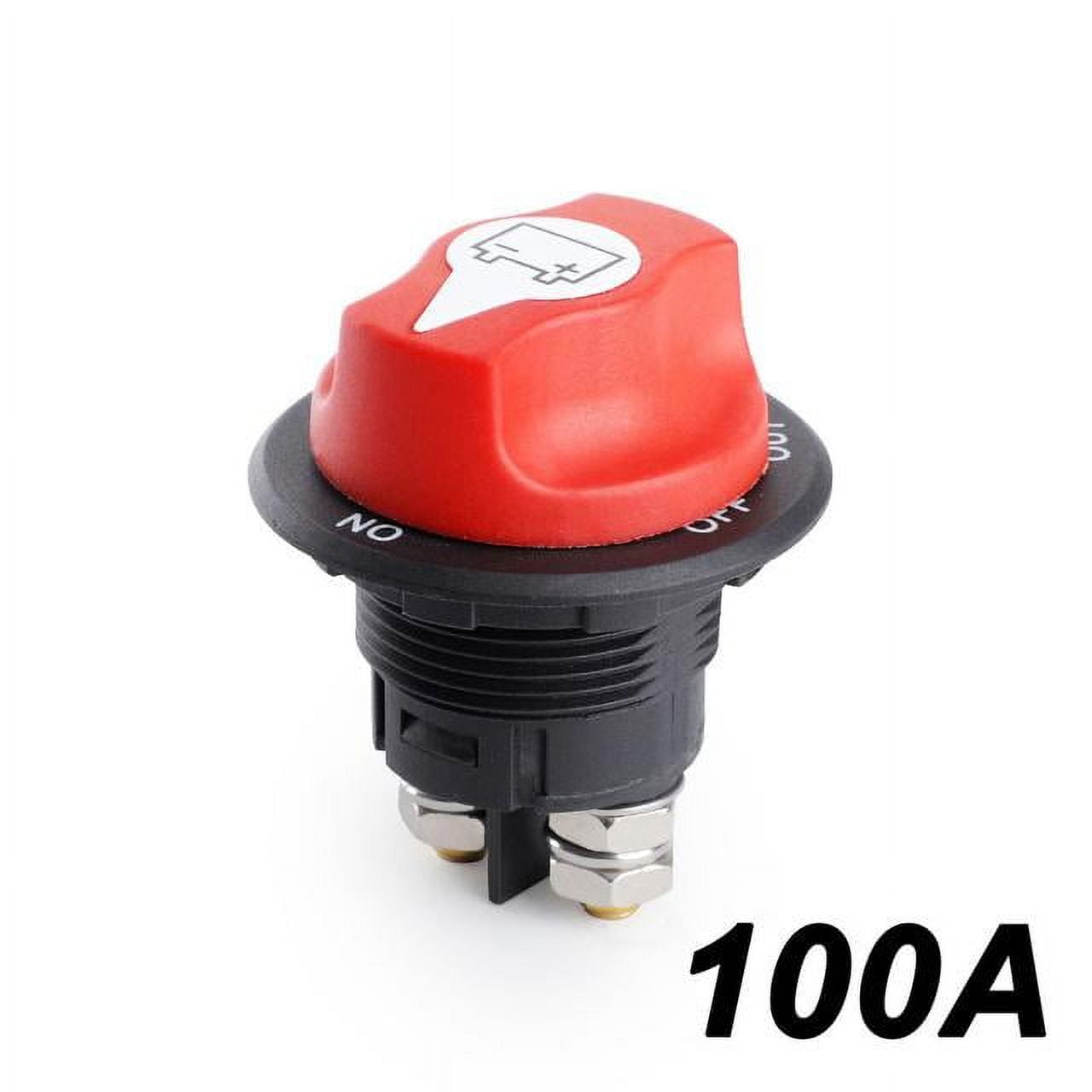 100A Car Battery Race Rally Switch 12V Battery Disconnector Isolator ...