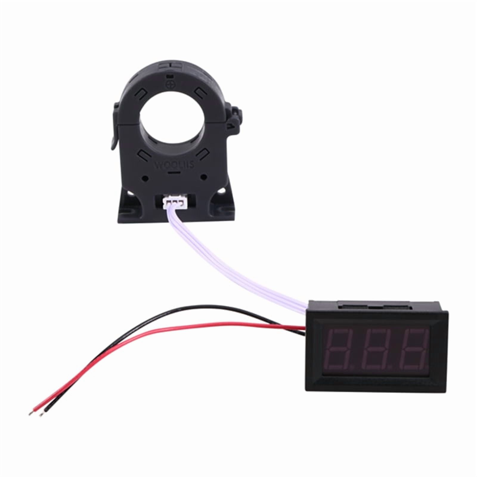 100A Digital Hall Ammeter Battery Charge Discharger Isolated Voltage ...